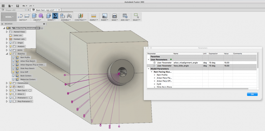 Facing the Shaper Ram = Exceeding the Lathe Capacity: Gingery Shaper ...